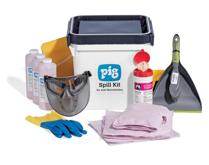 PIG Acid Neutralizing Spill Kit in a Bucket - Expert Advice