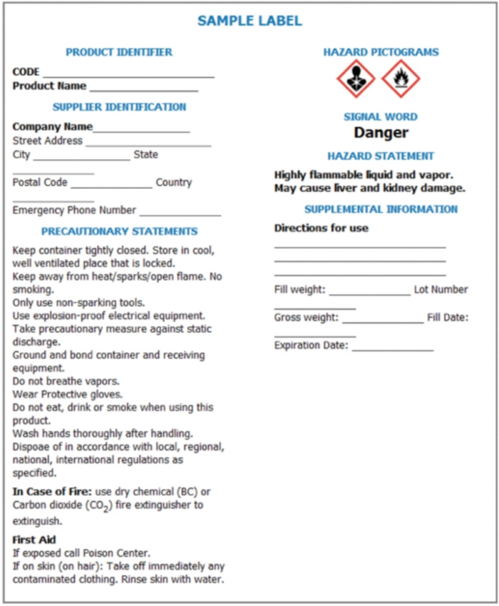 HazCom Labeling Requirements - Expert Advice