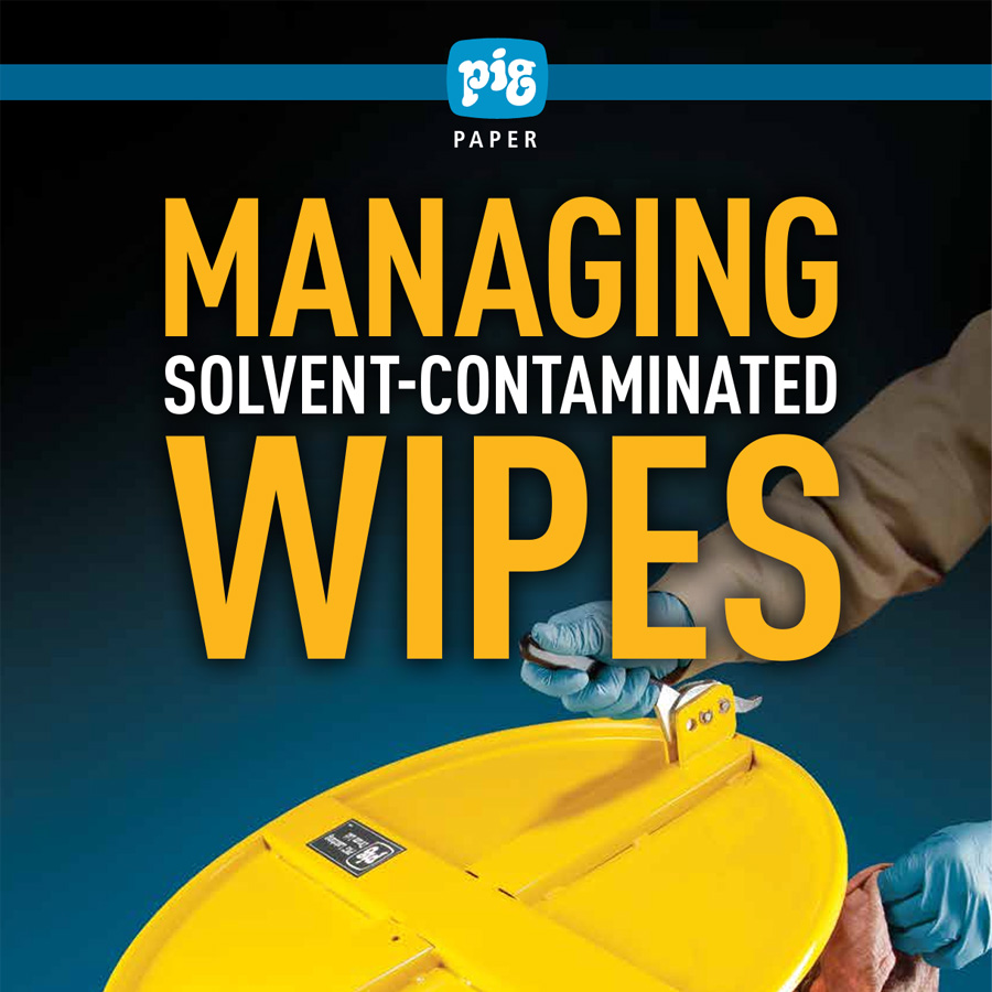 Managing Solvent-Contaminated Wipes - Expert Advice