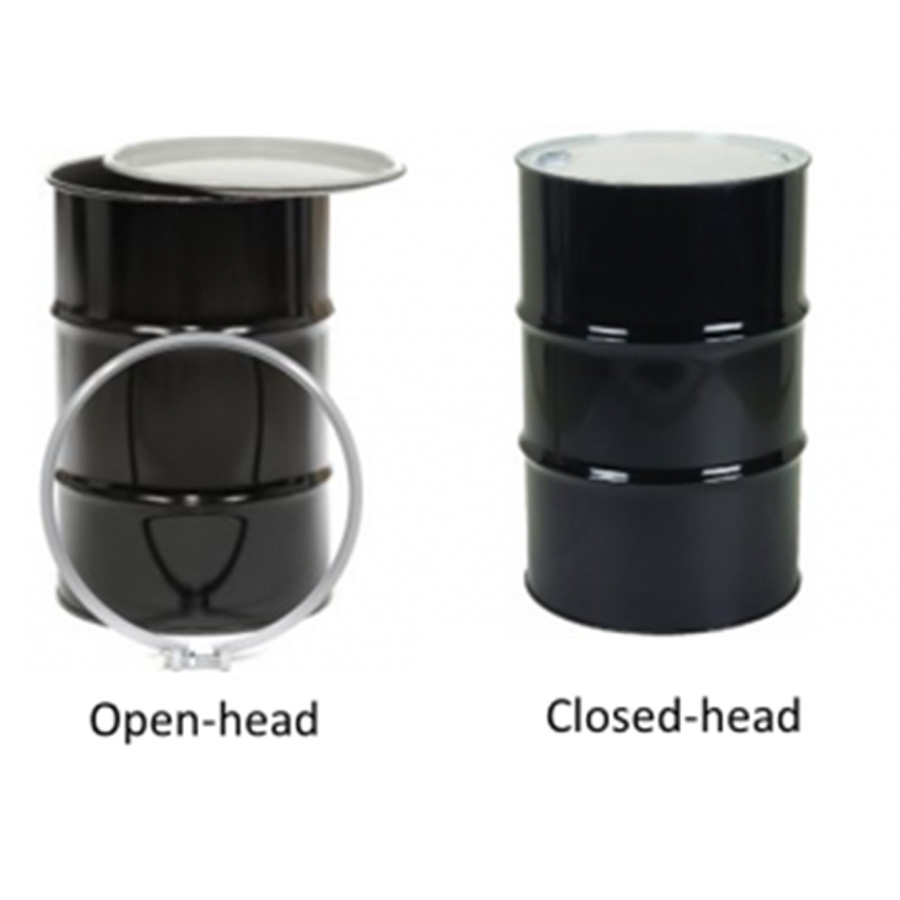 Open, Tight and Closed Head Steel Drums 101 - New Pig